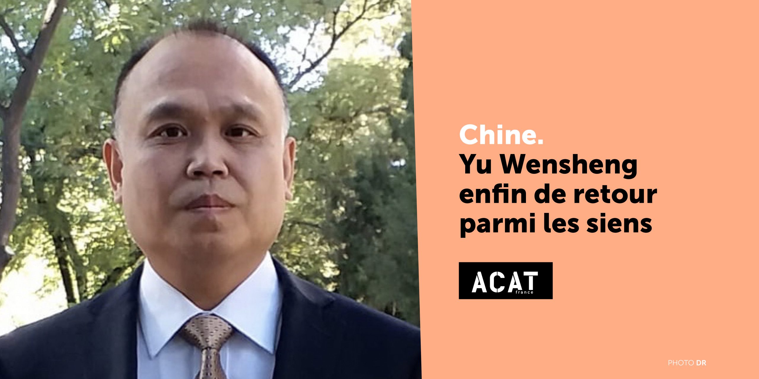 Yu Wensheng de retour parmi les siens - ACAT