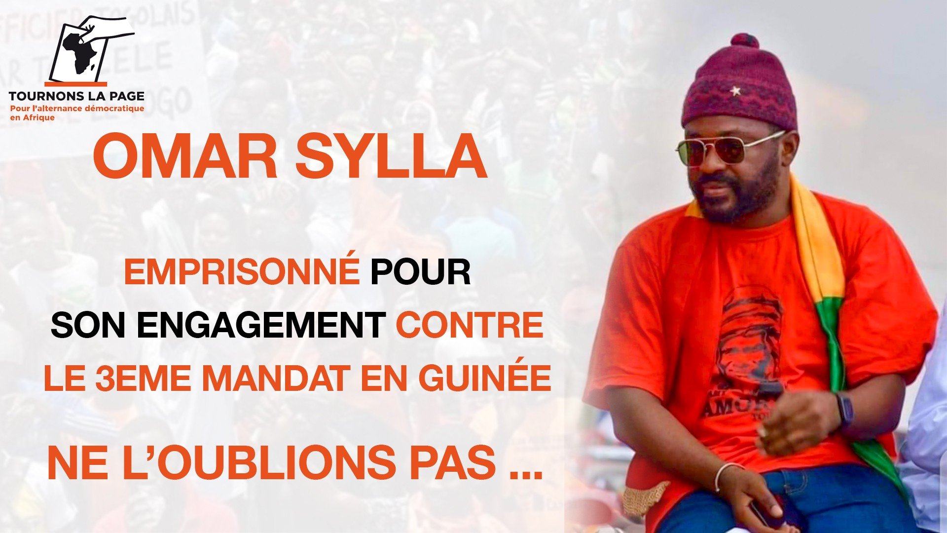 Oumar Sylla, un militant, condamné en appel à trois ans de prison ferme ...